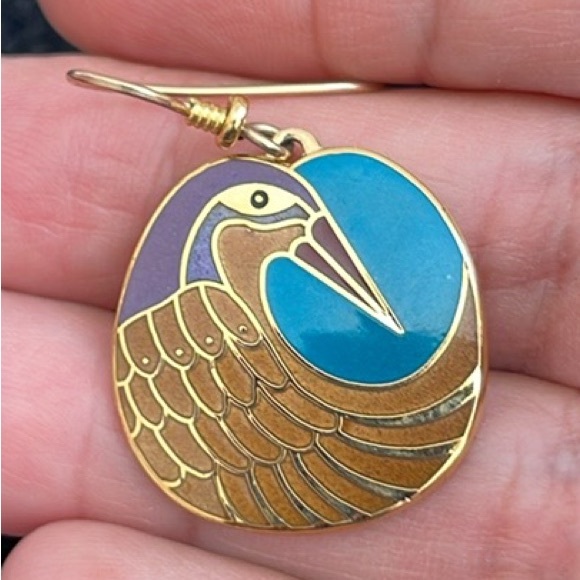 Laurel Burch | Jewelry | Laurel Burch Signed Bird Pierced Earring Ma734 ...